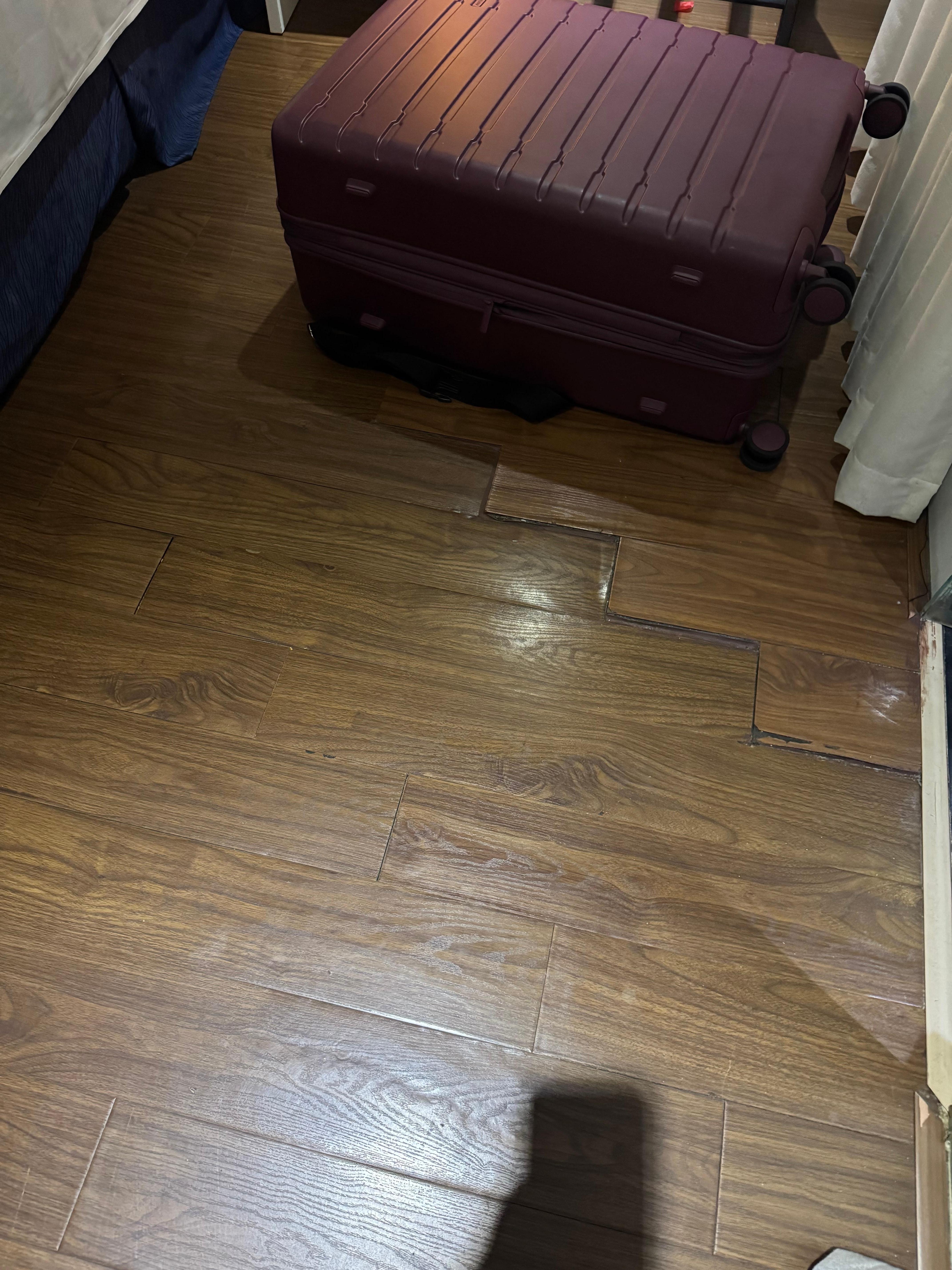 Uneven flooring