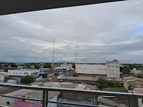 Fiquei em um apartamento que tem vista para o Mirante e a Lagoa. Muito bom!
