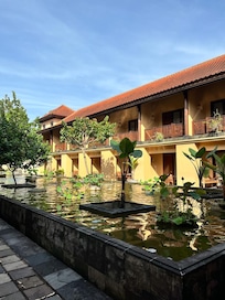 In front of our room