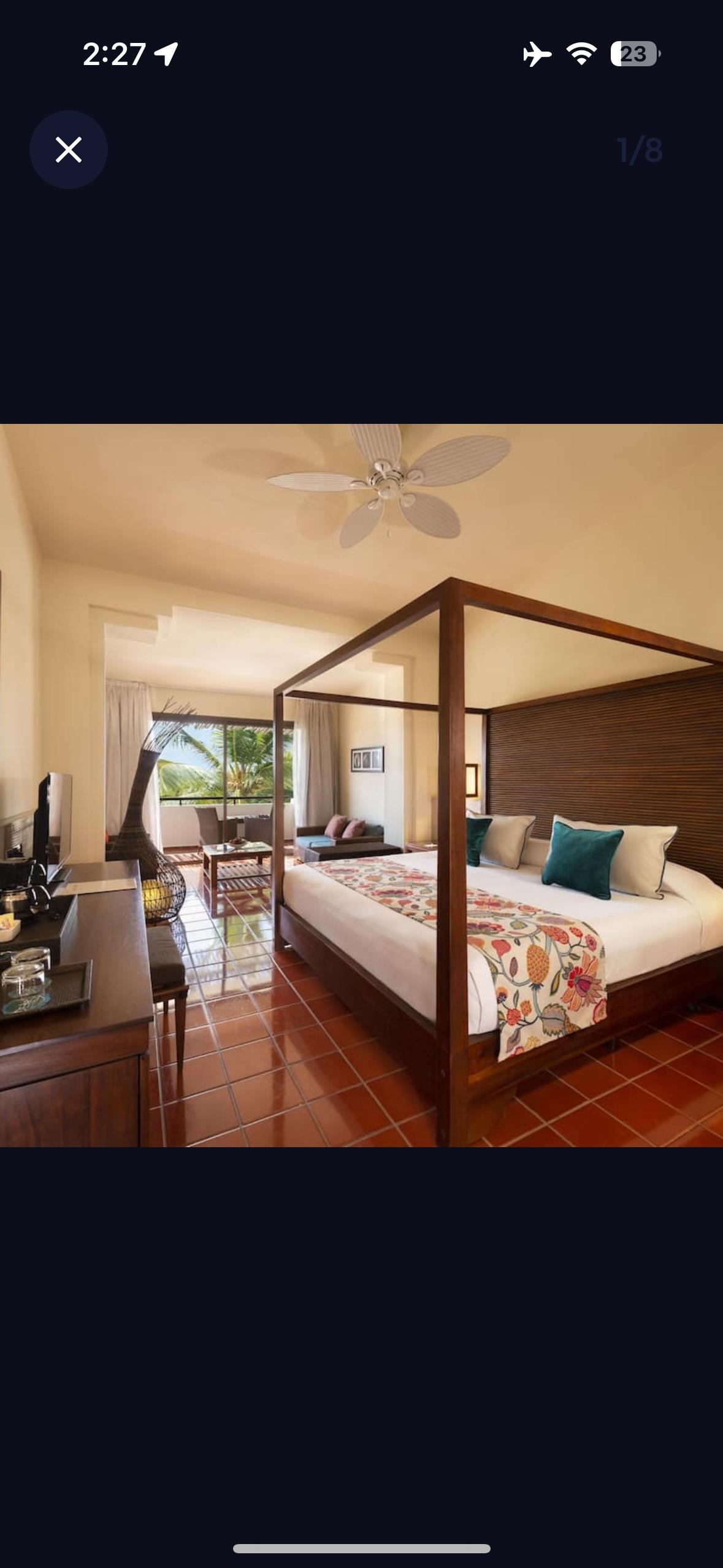 Room advertised in the picture