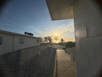 View from the entrance to our room.