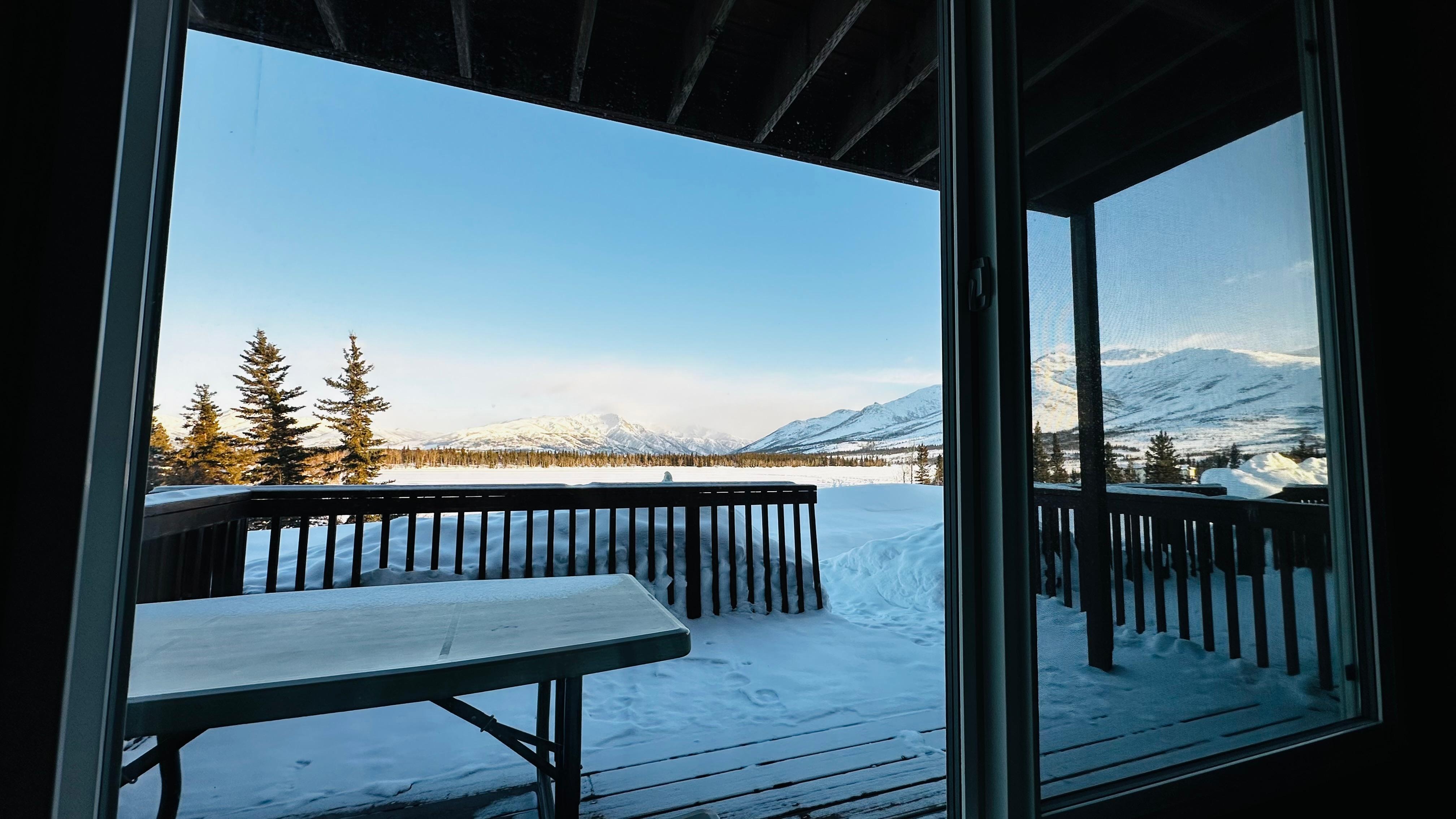 View from Lakeview room
