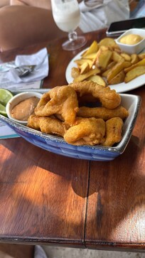 Porções na praia