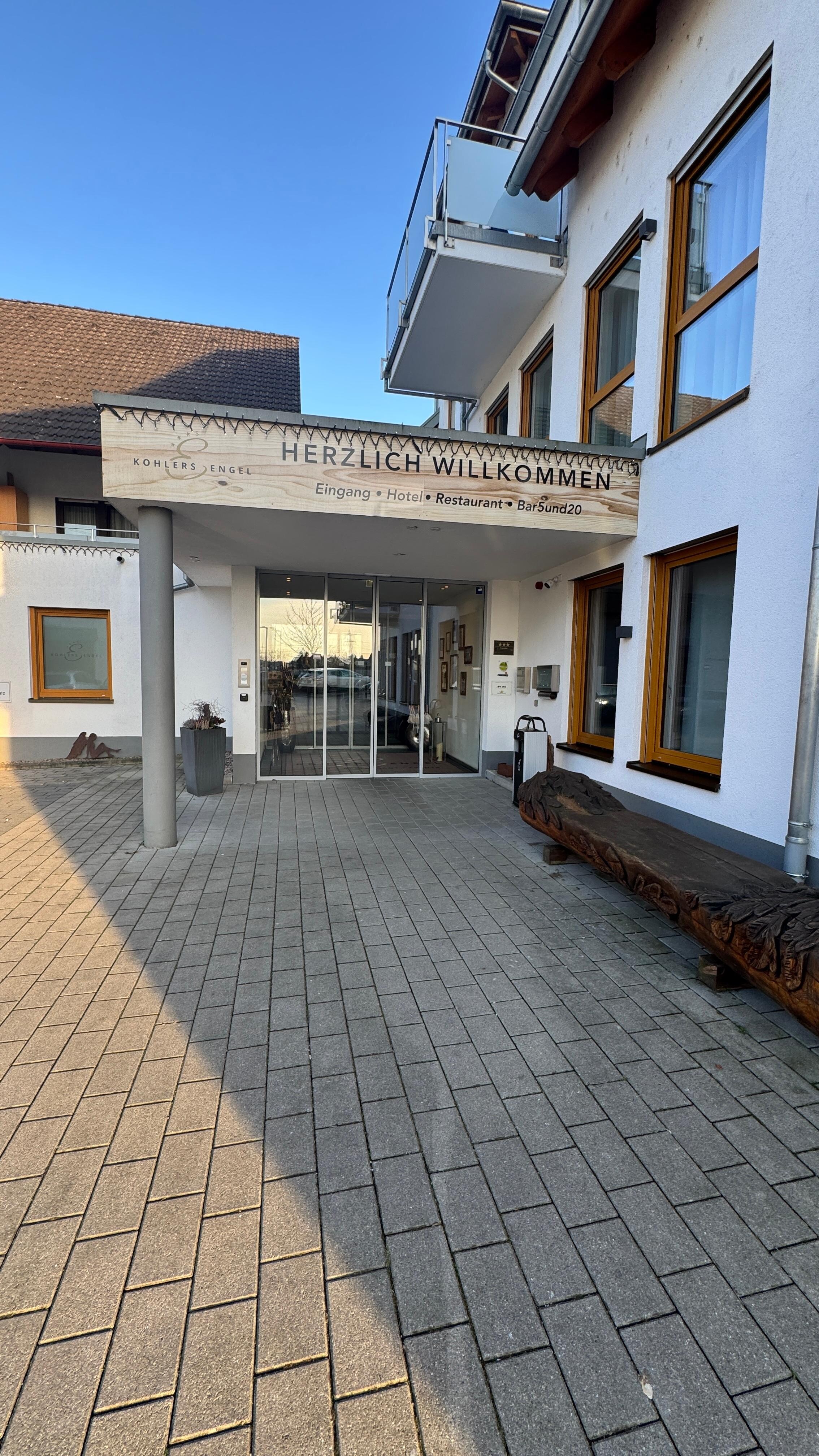 Eingang zur Rezeption 