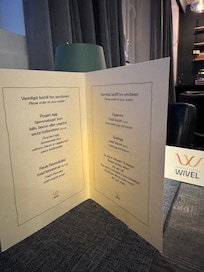 Frokostmeny - i tillegg til rik buffet