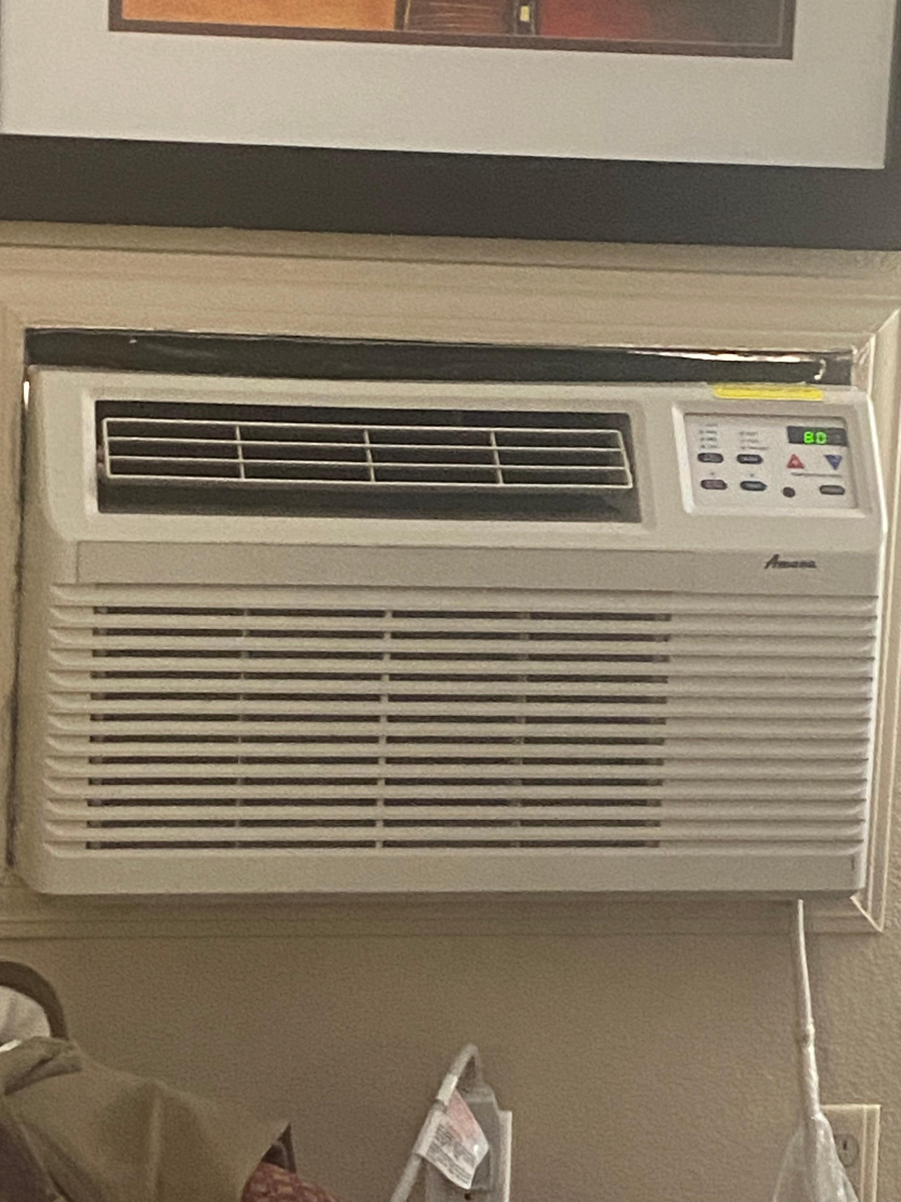 Poor seal around ac unit