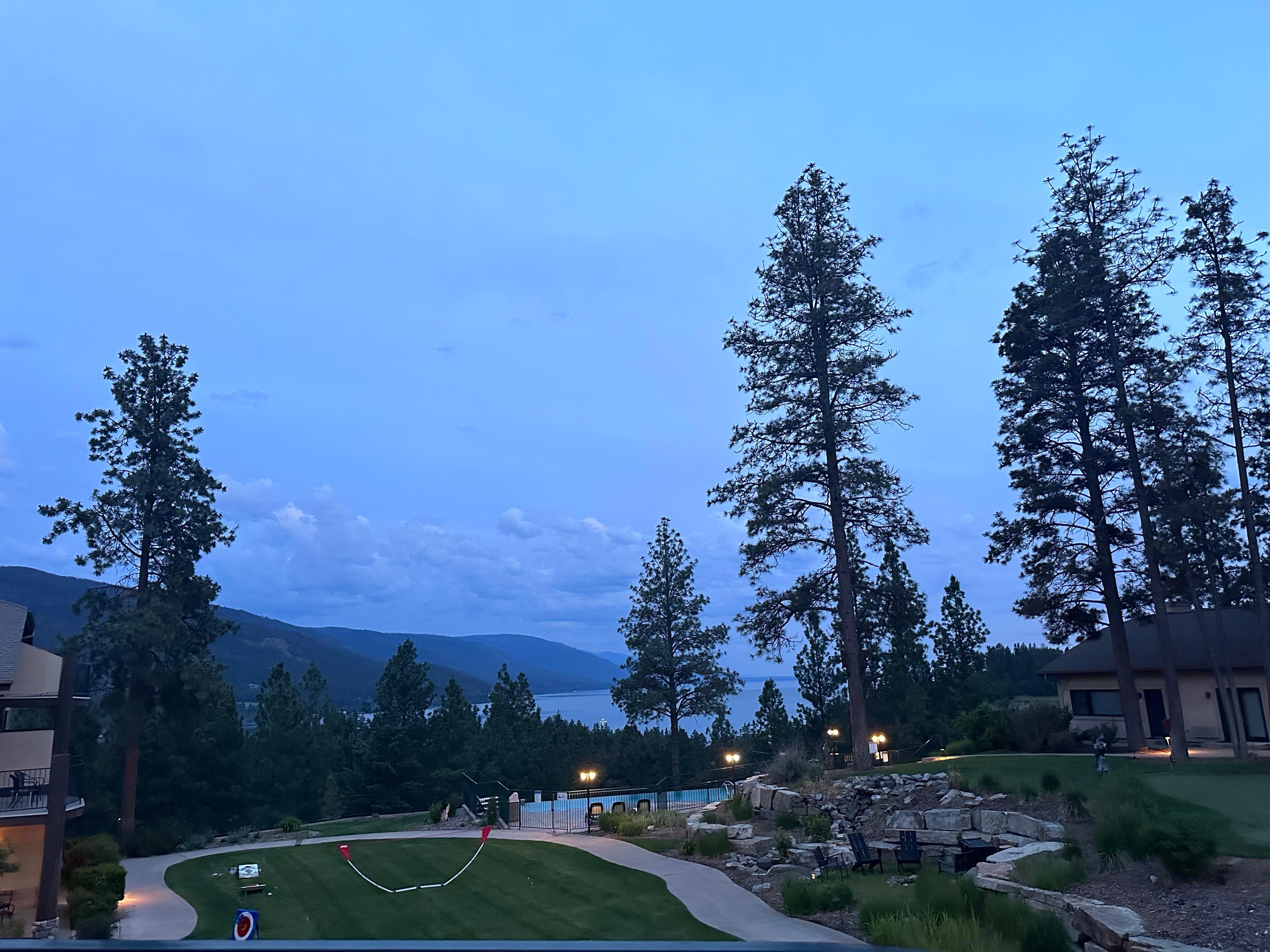 The view from our room