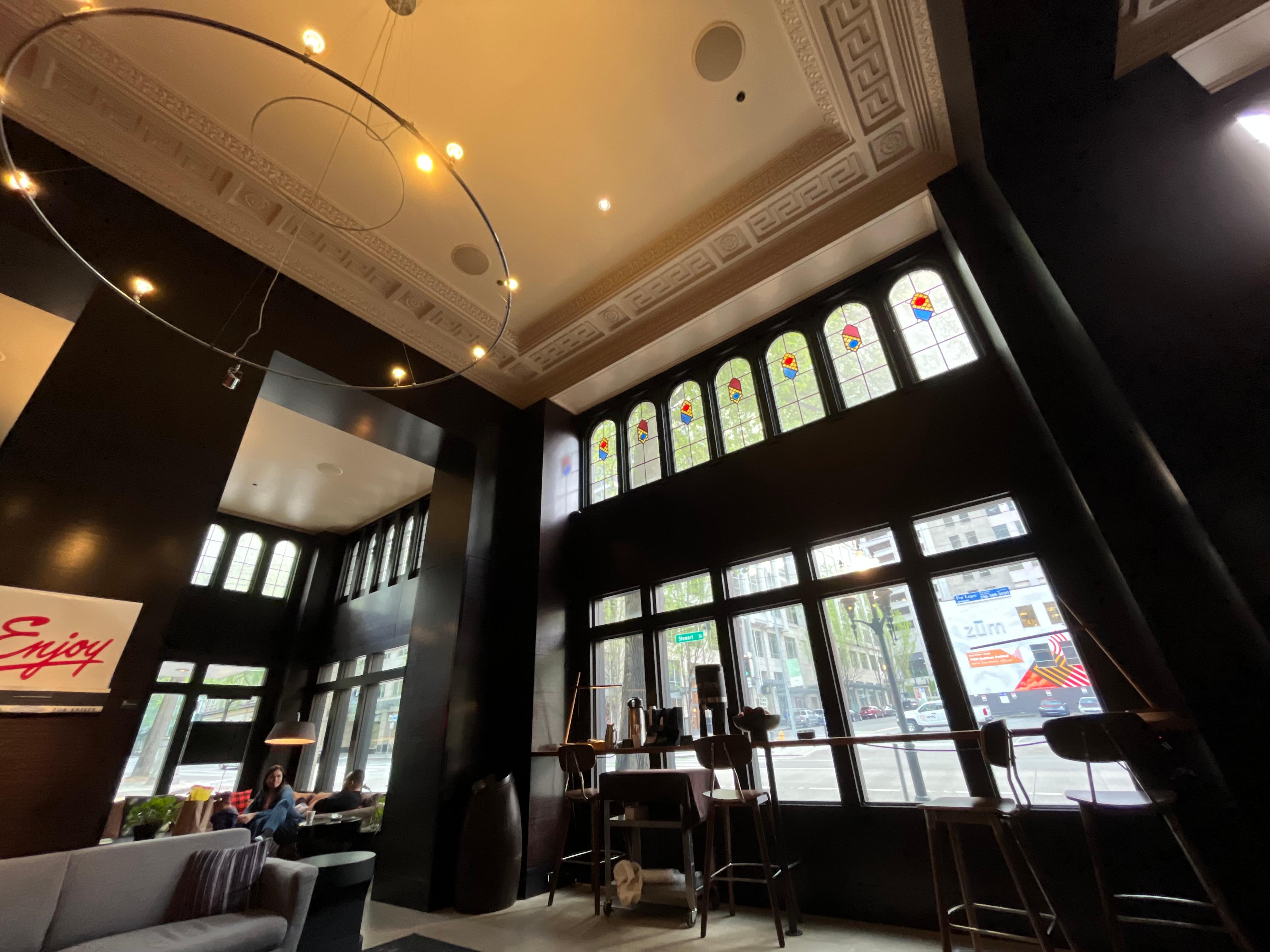 The lobby