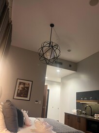 Beautiful lighting in room