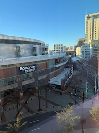 The view from our room was amazing! We loved the location!