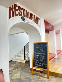 Restaurant entrance