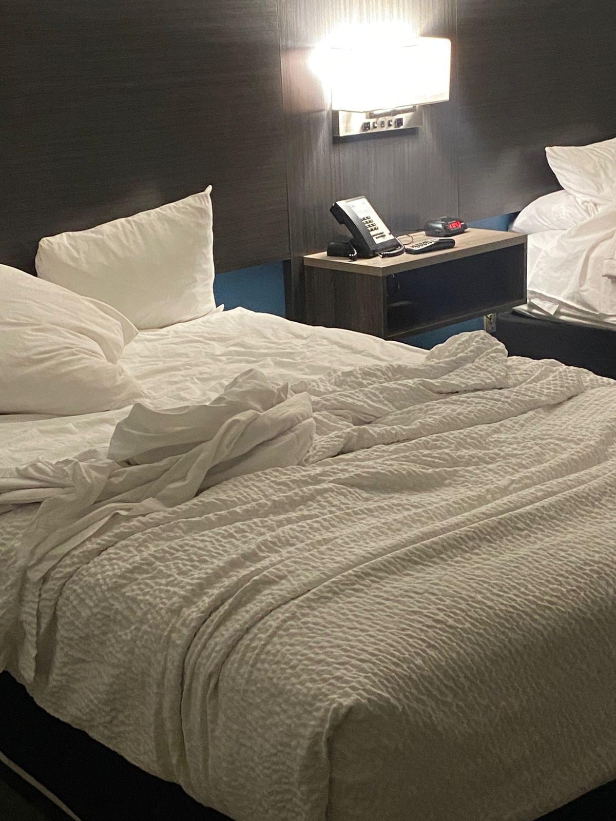 Así me entregaron el cuarto 