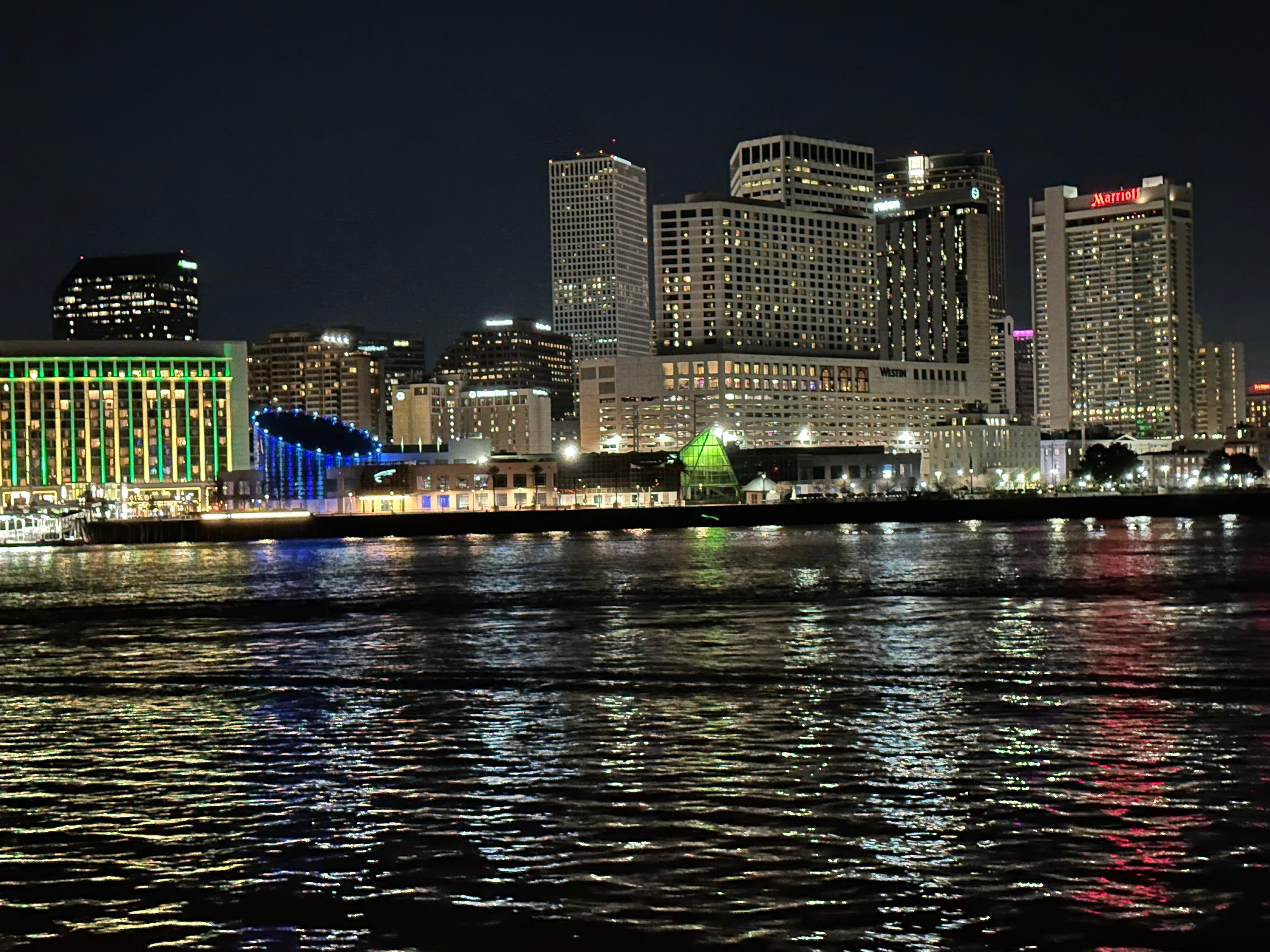Riverboat dinner and jazz. 