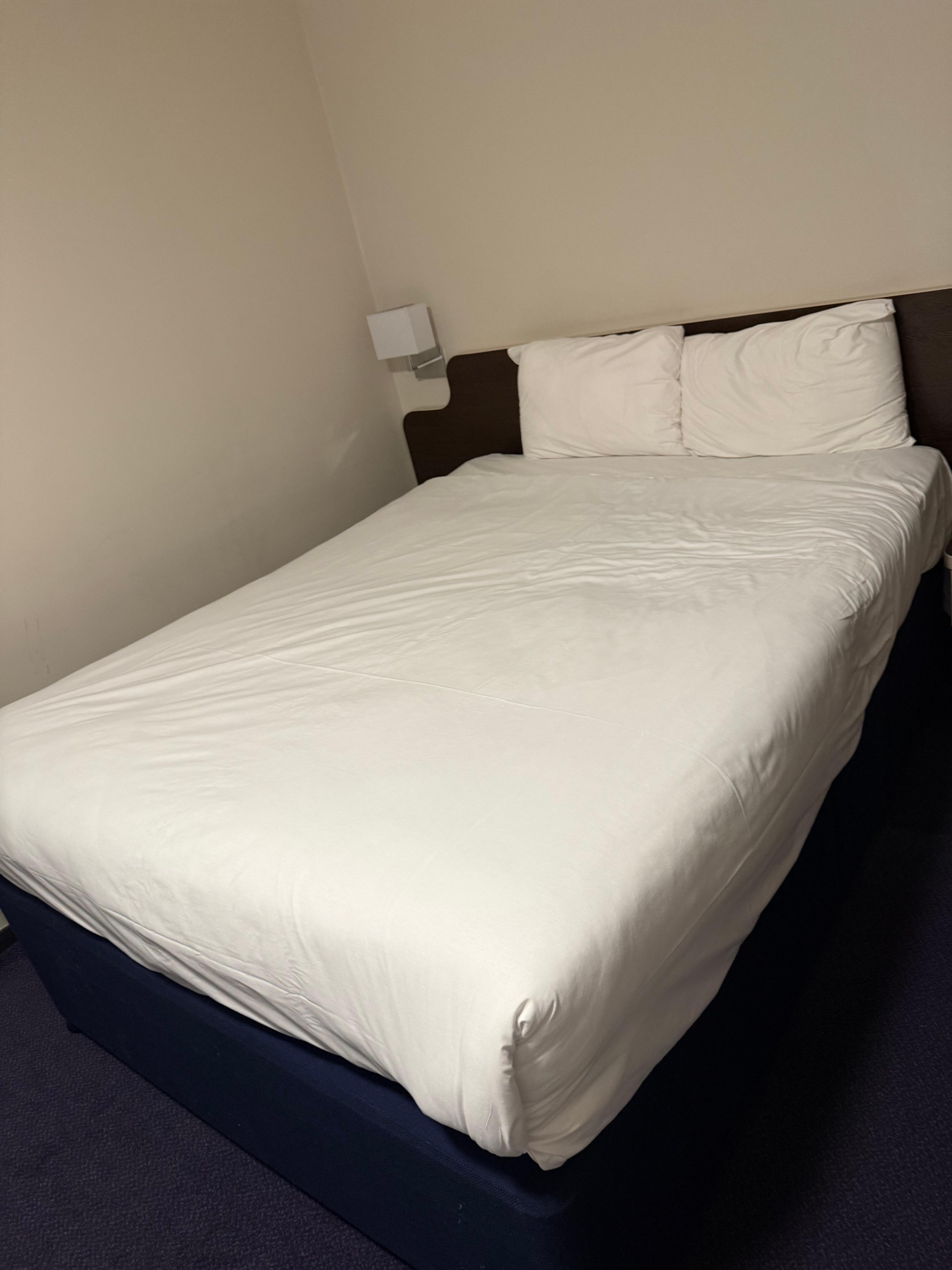 One double bed
