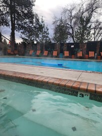 Heated pool and hot tub