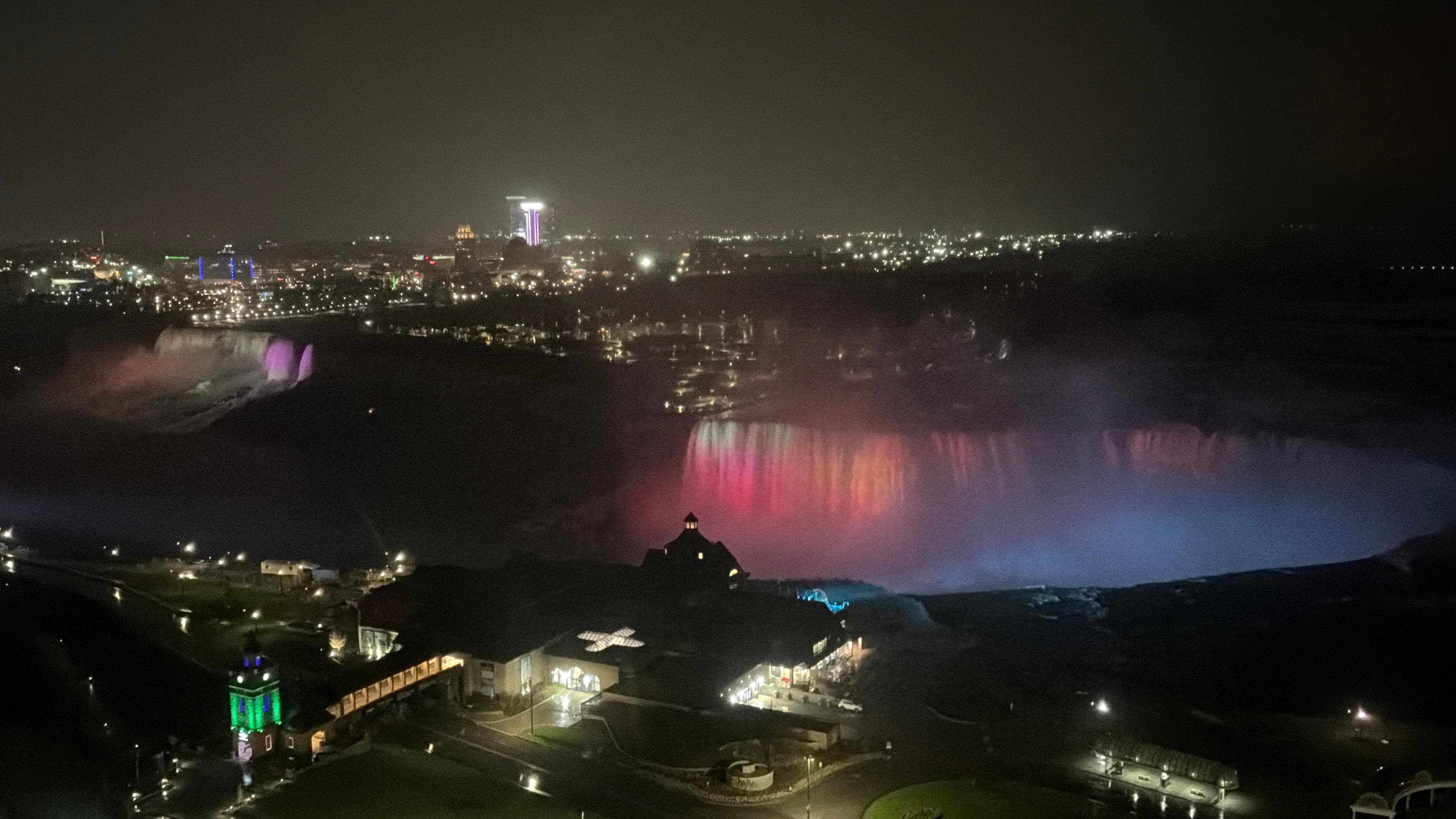 View from 20th floor a 2 queen deluxe room with a view!