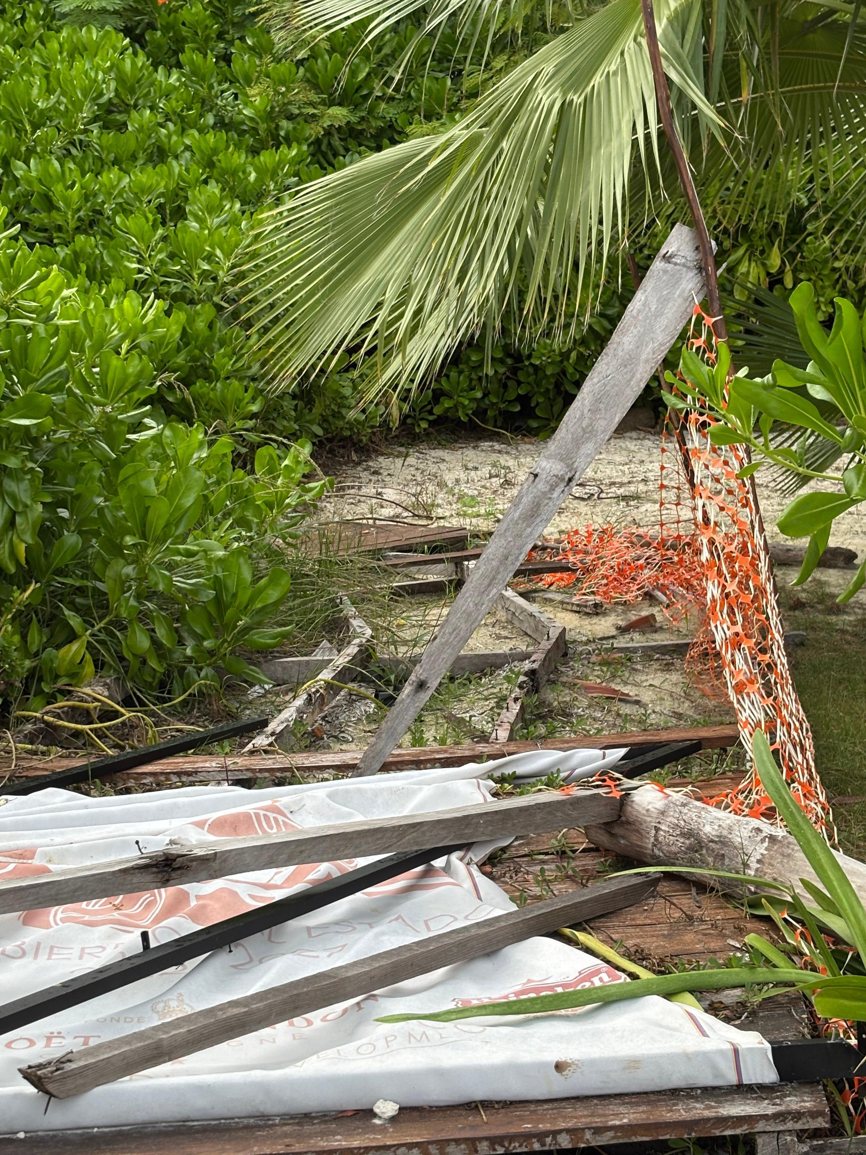 Hazards all over resort