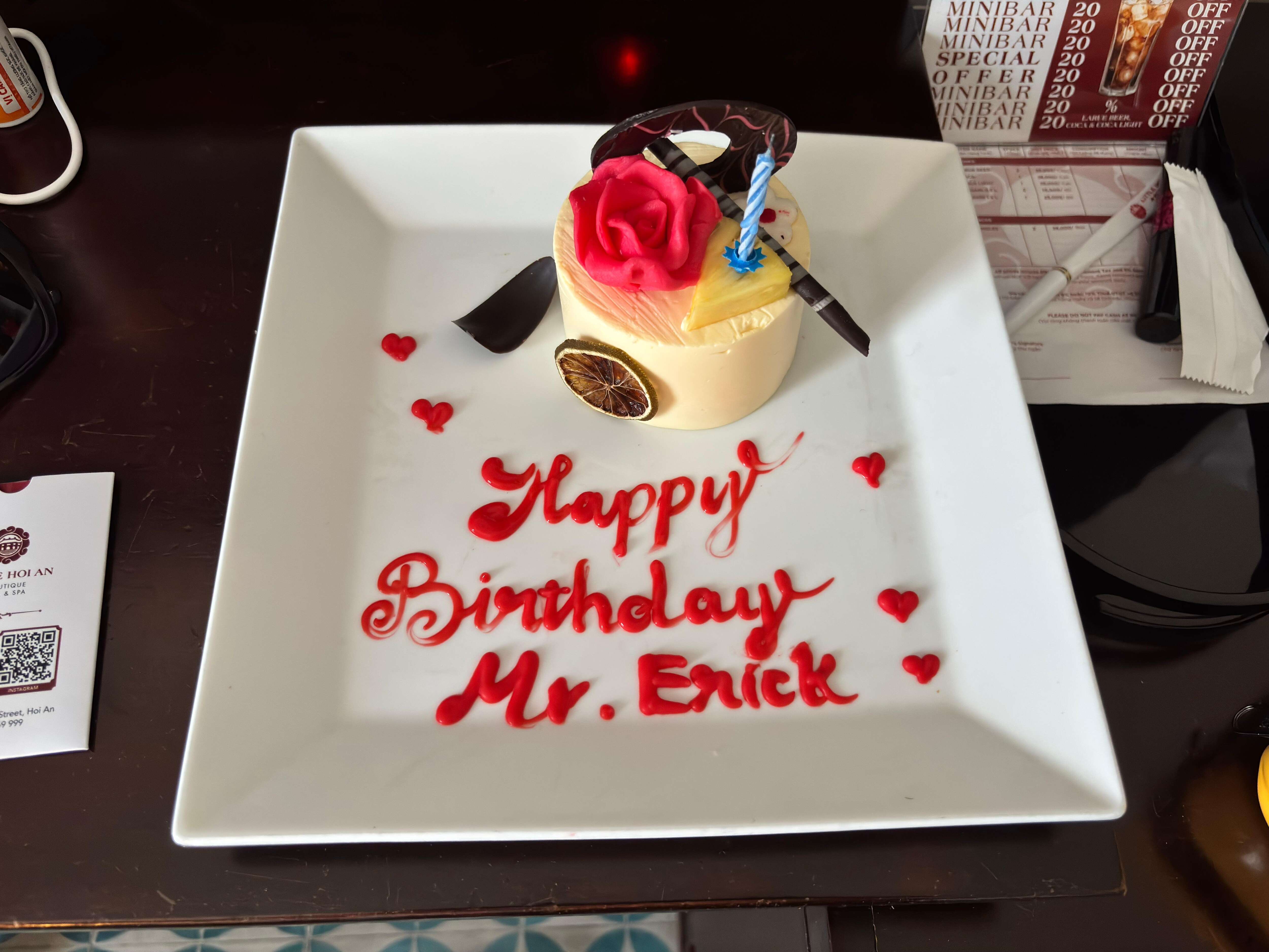Nice personal touch