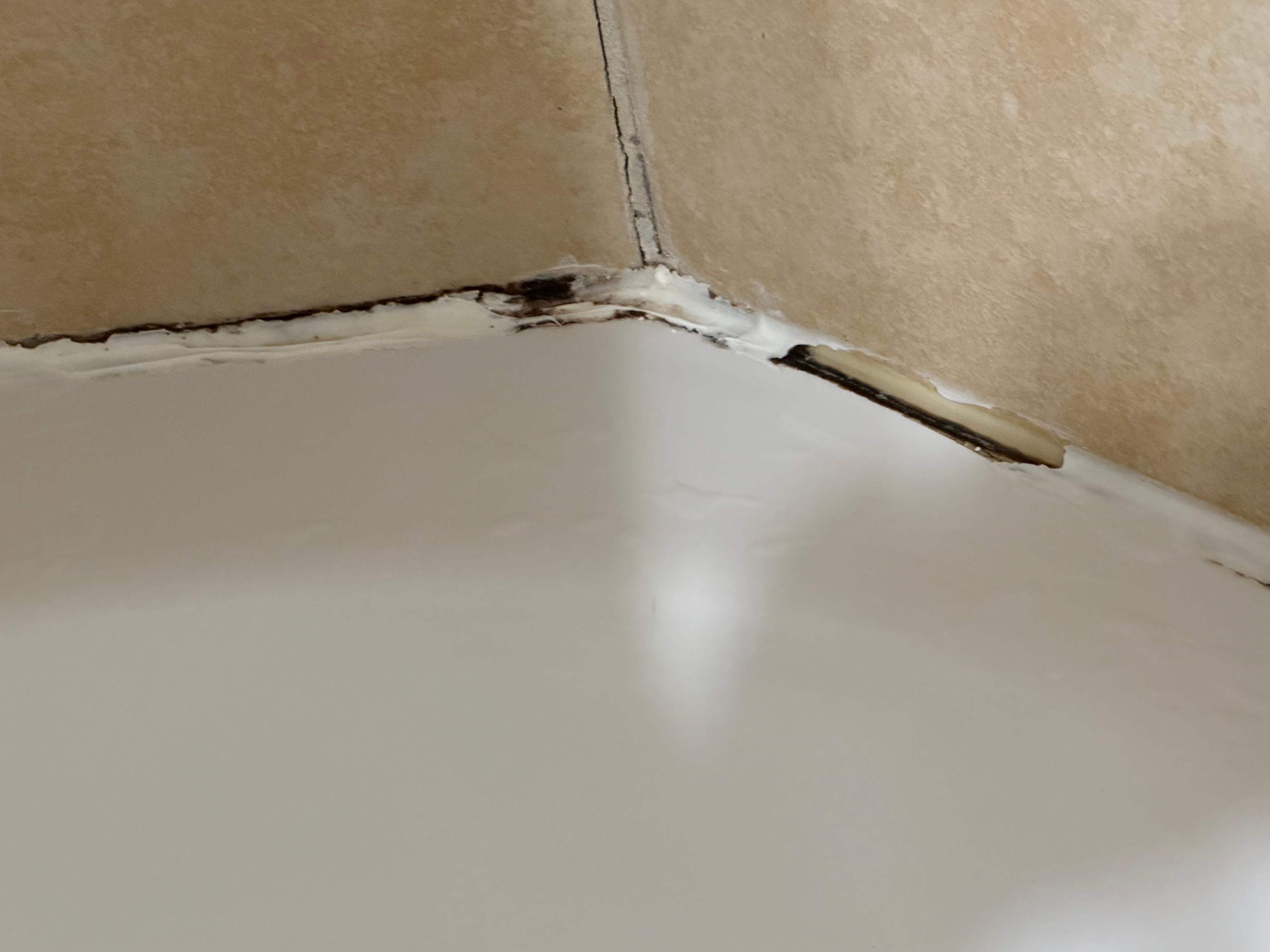 Part of the bath sealant
