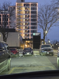 Arriving at the Embassy!