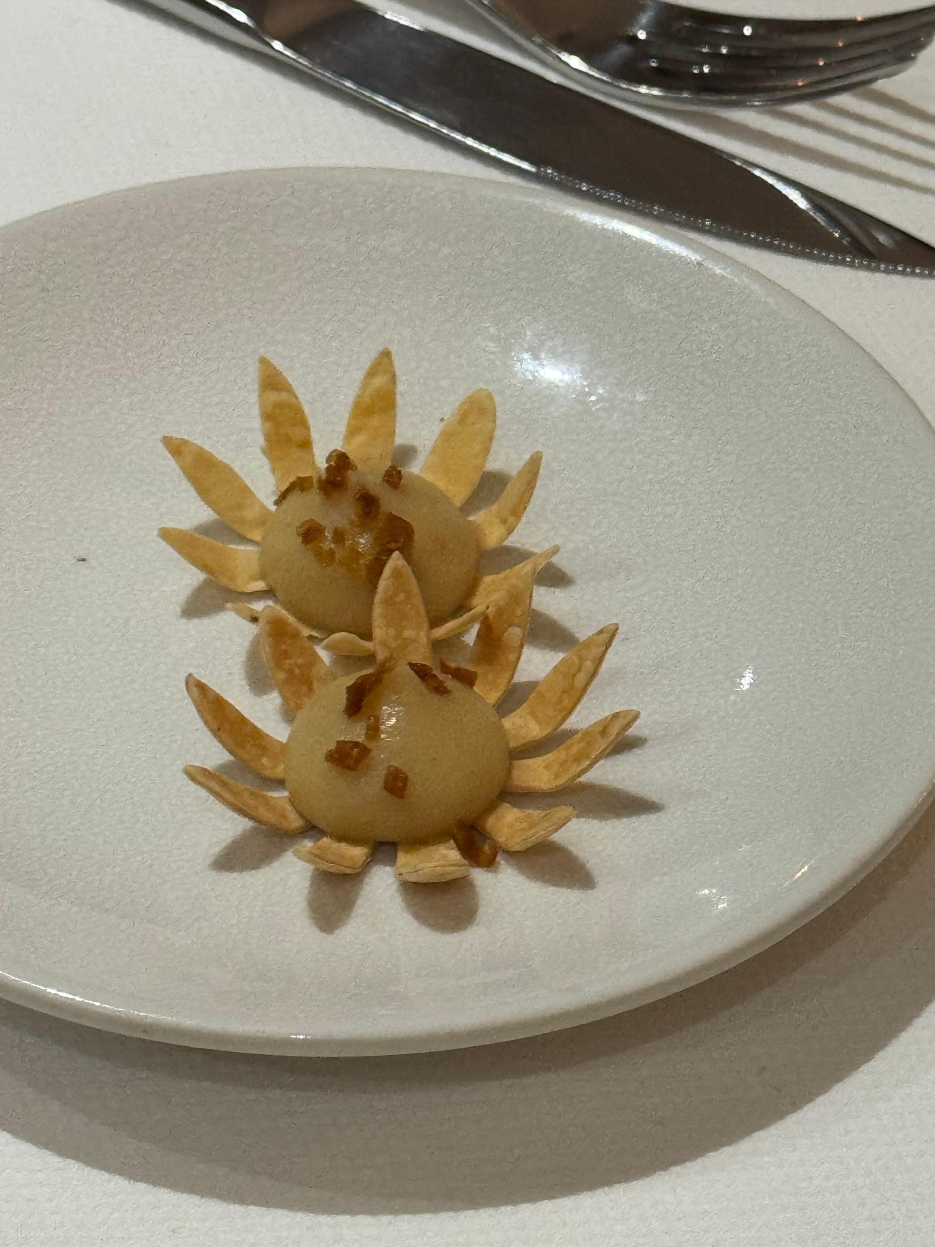 amue bouche in the restaurant La Table de Mainaz