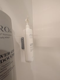 Shampoo bottles completely empty