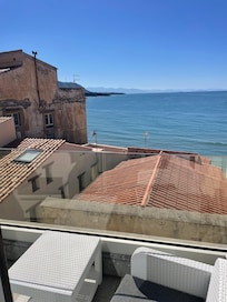 Udsigt fra balkon på 4. Sal