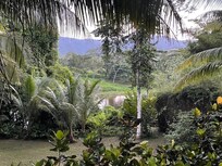 View from the ‘owner’s house…
View of river and mountains!