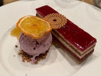 Desserten var populær!