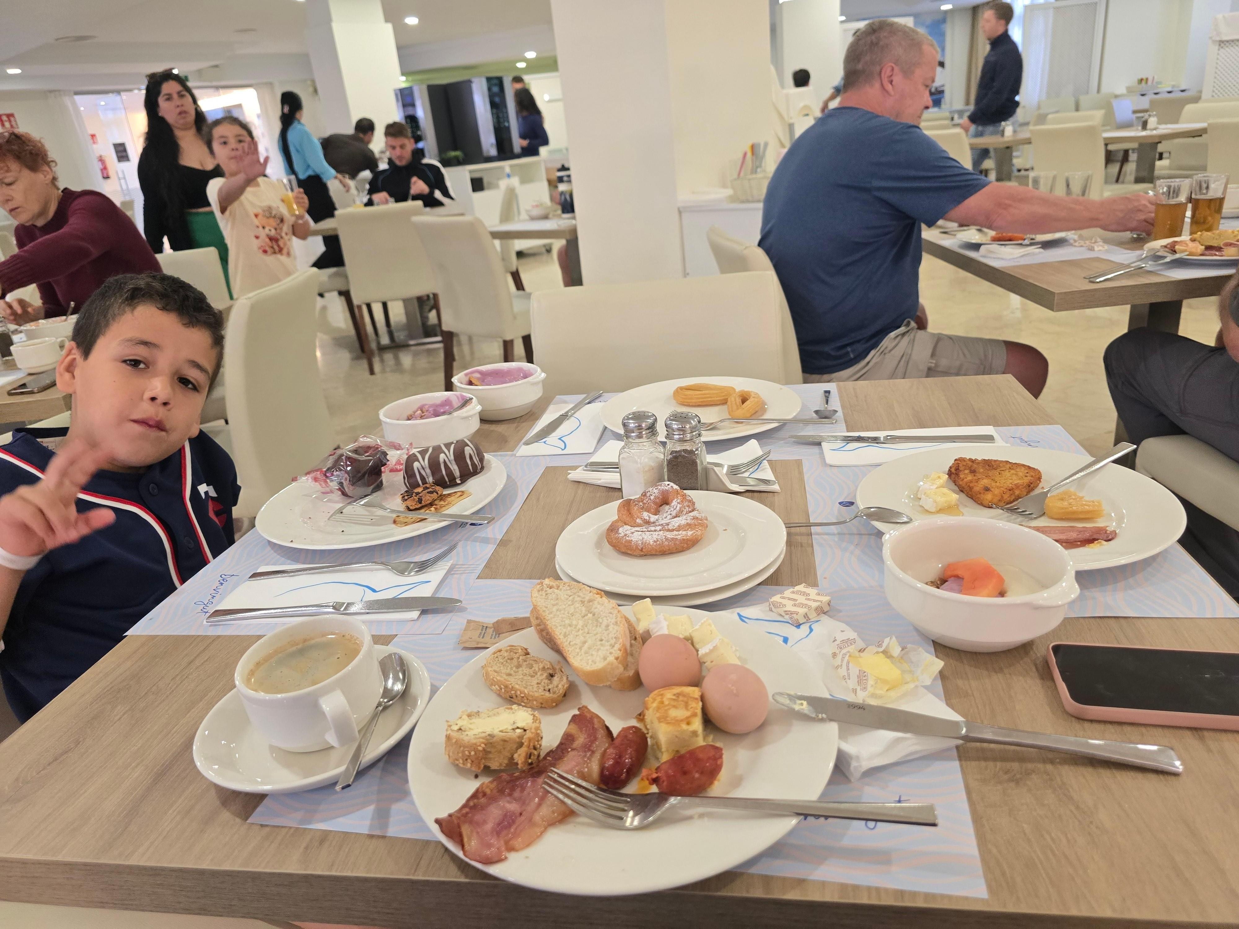 Desayuno exquisito