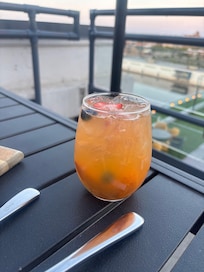 Drink on rooftop