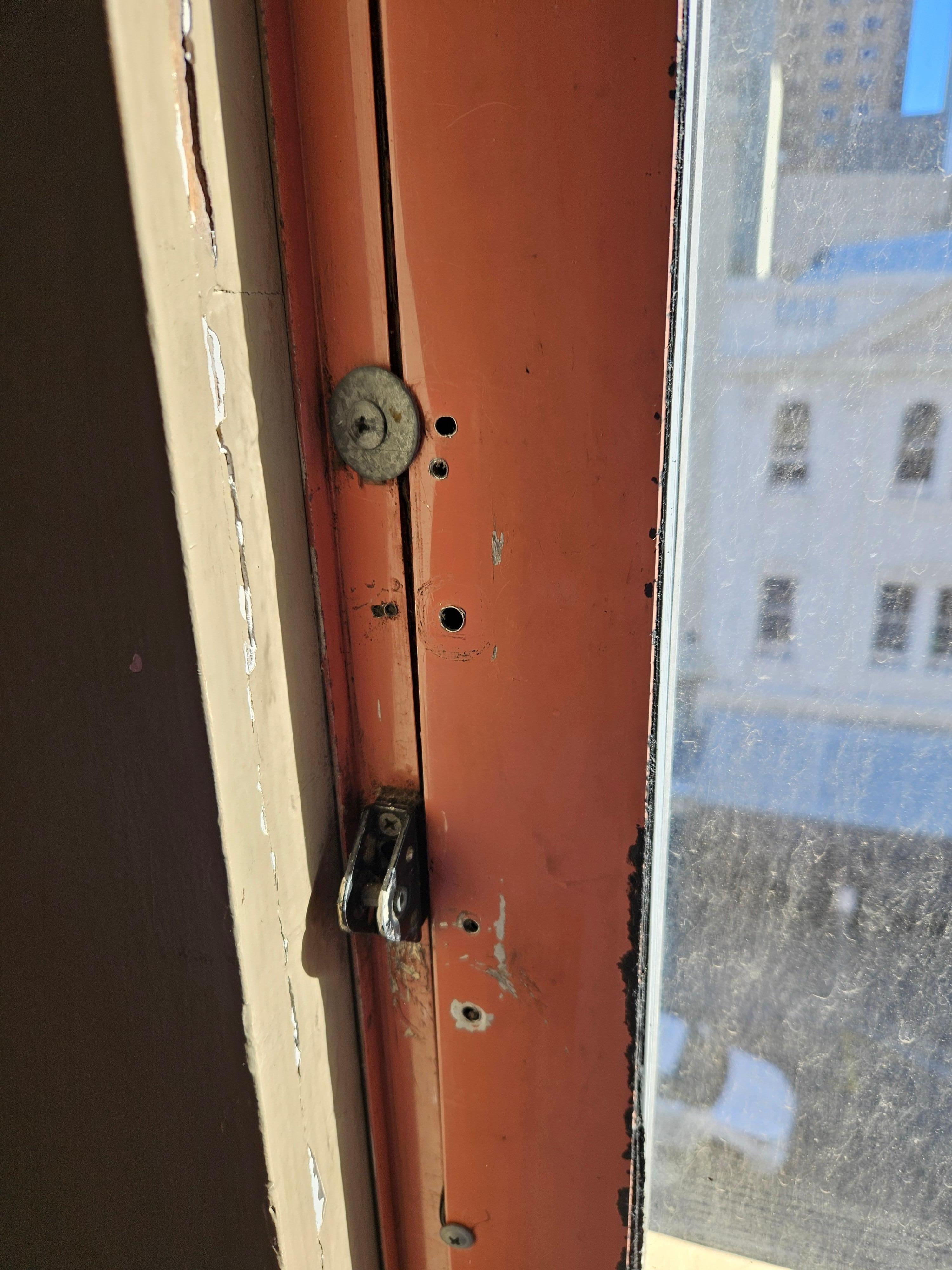 Broken window latches 