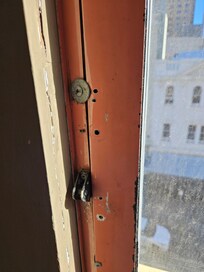 Broken window latches
