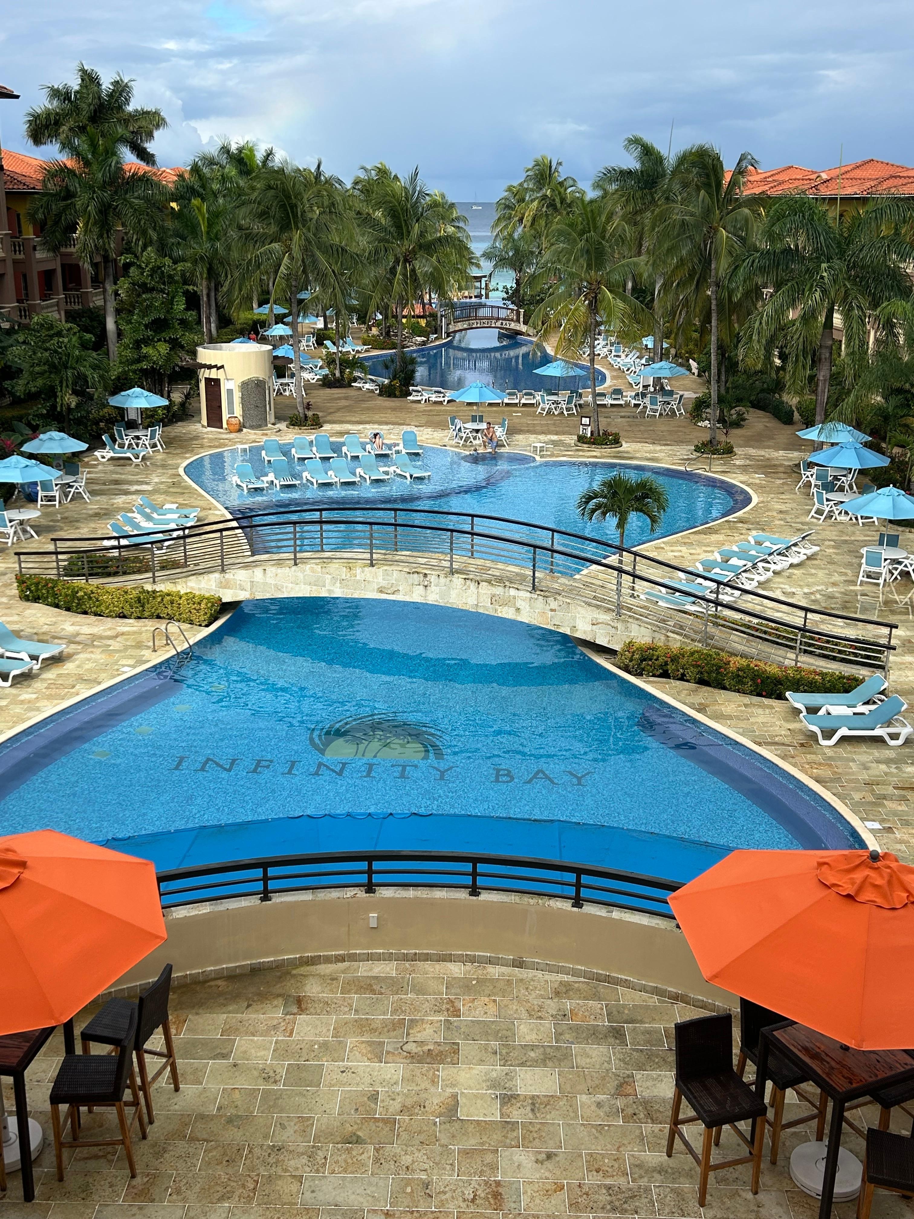 The view from my breakfast table.