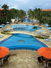 The view from my breakfast table.