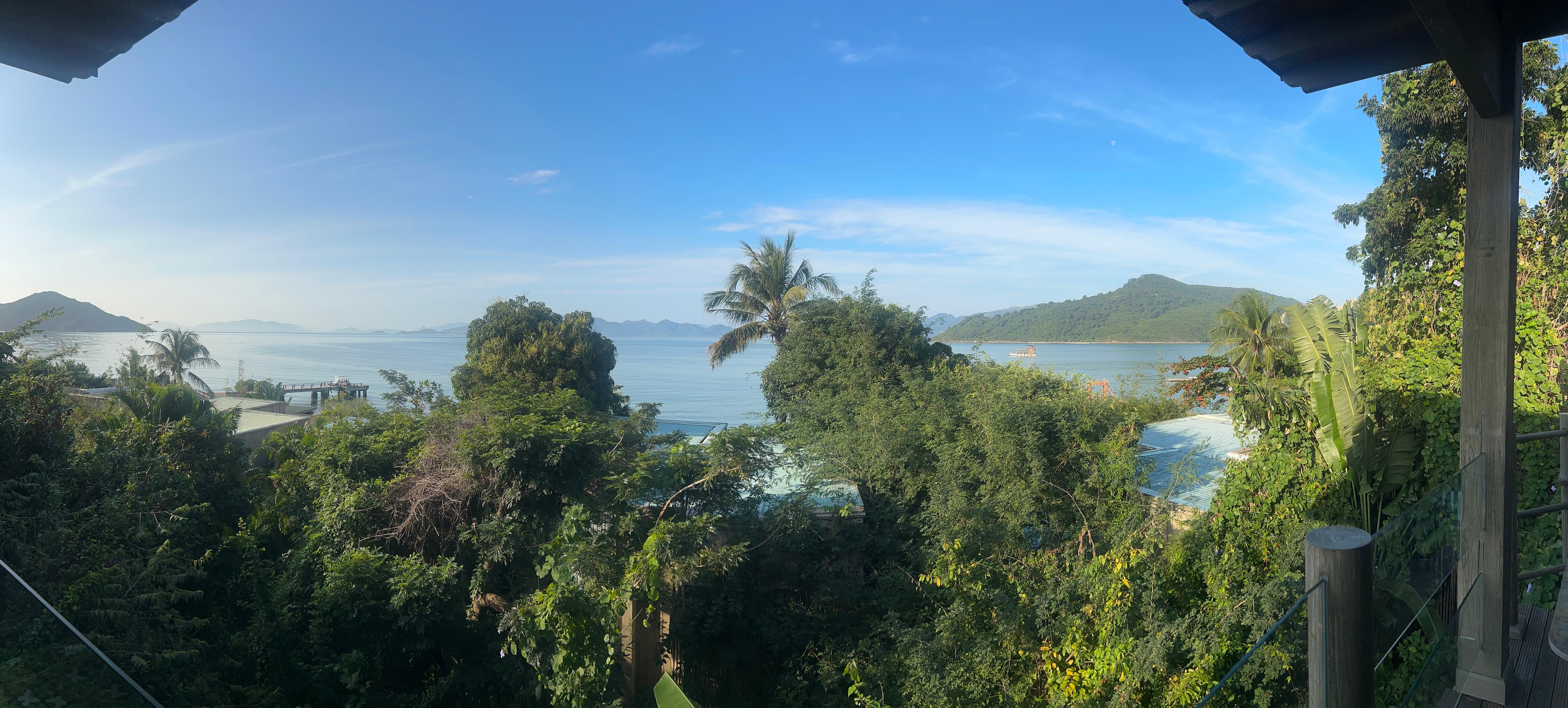 View from my villa.