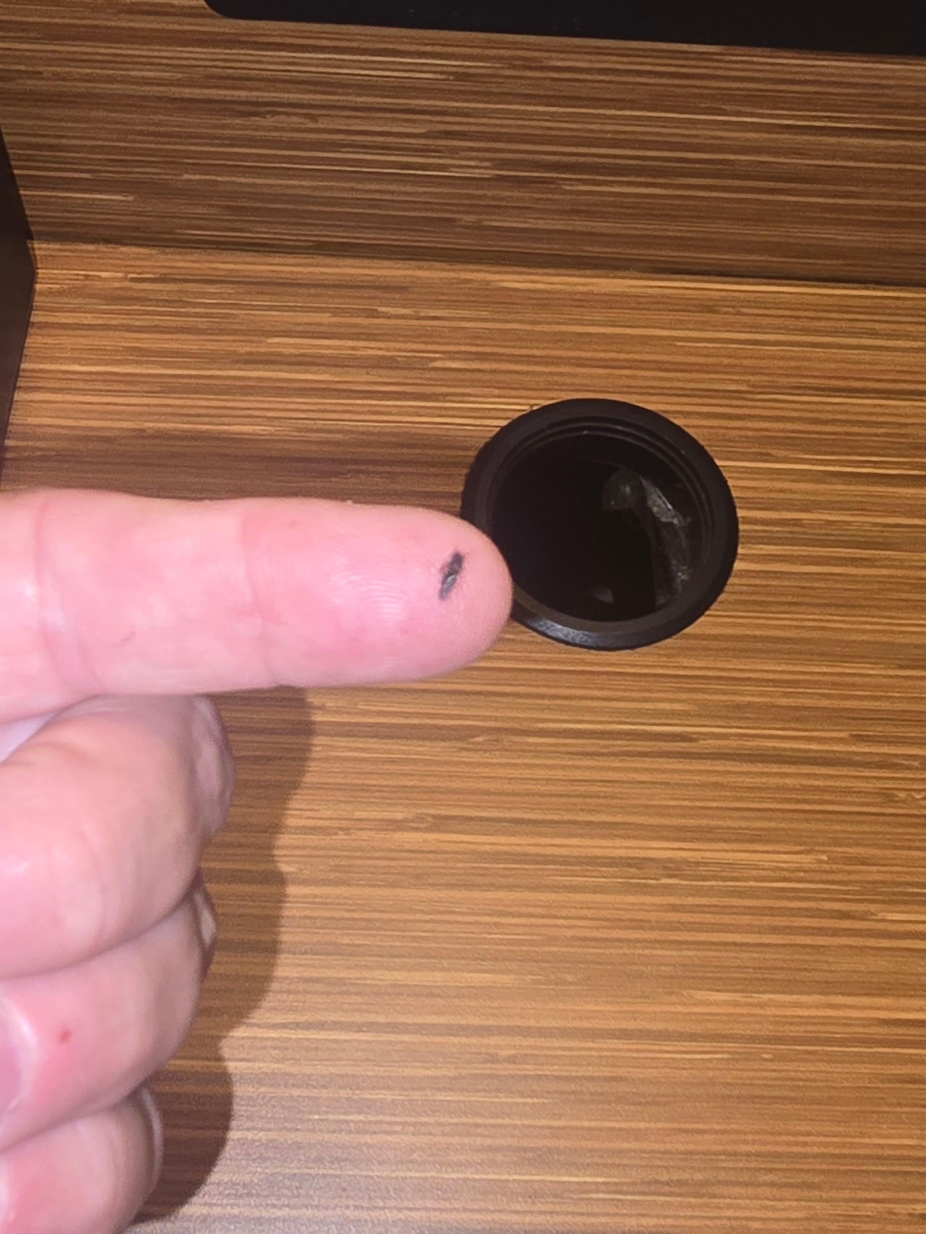 Black things on the sheets