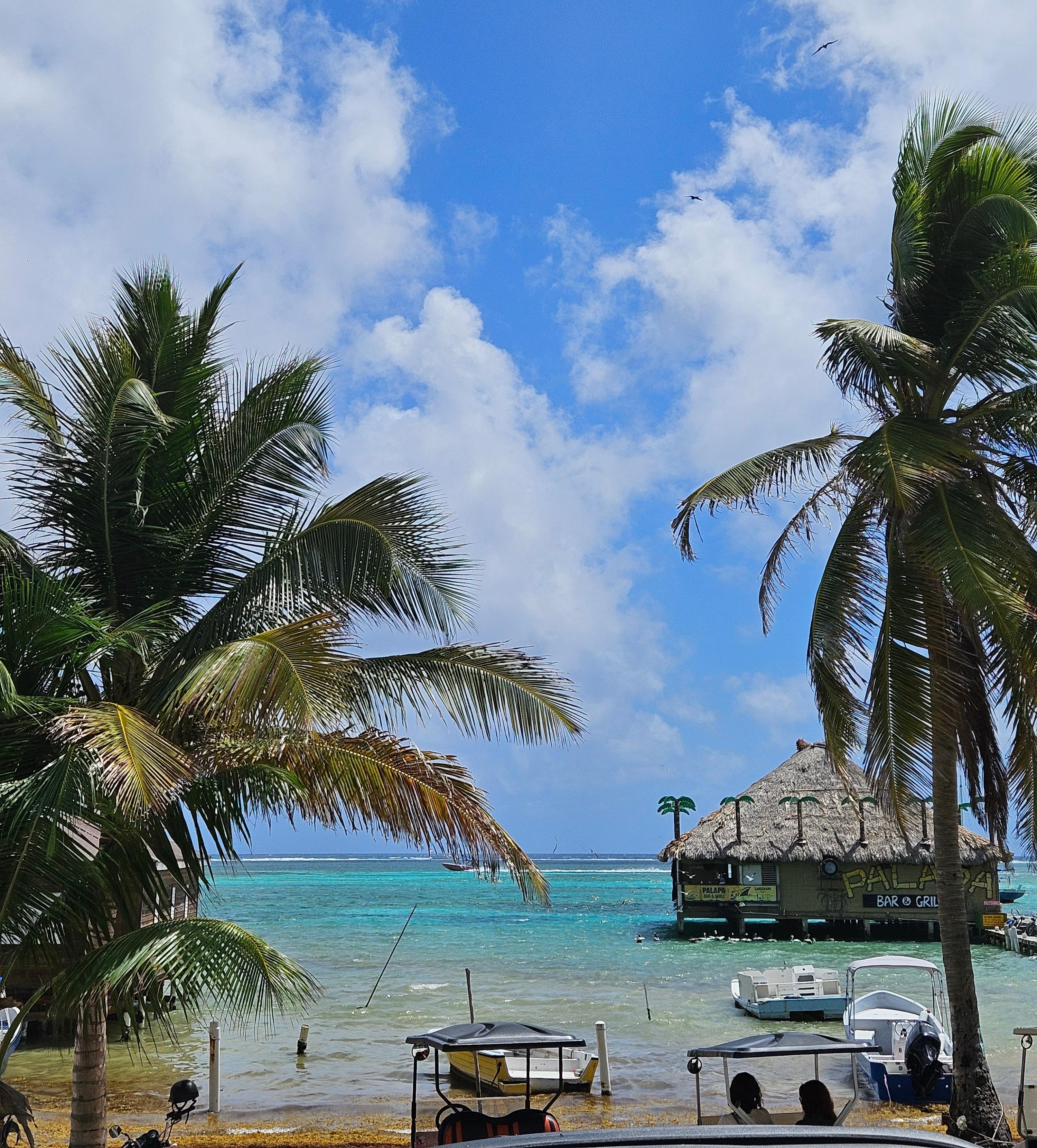 View from the lobby/chilling spot