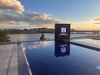 Amazing rooftop pool.