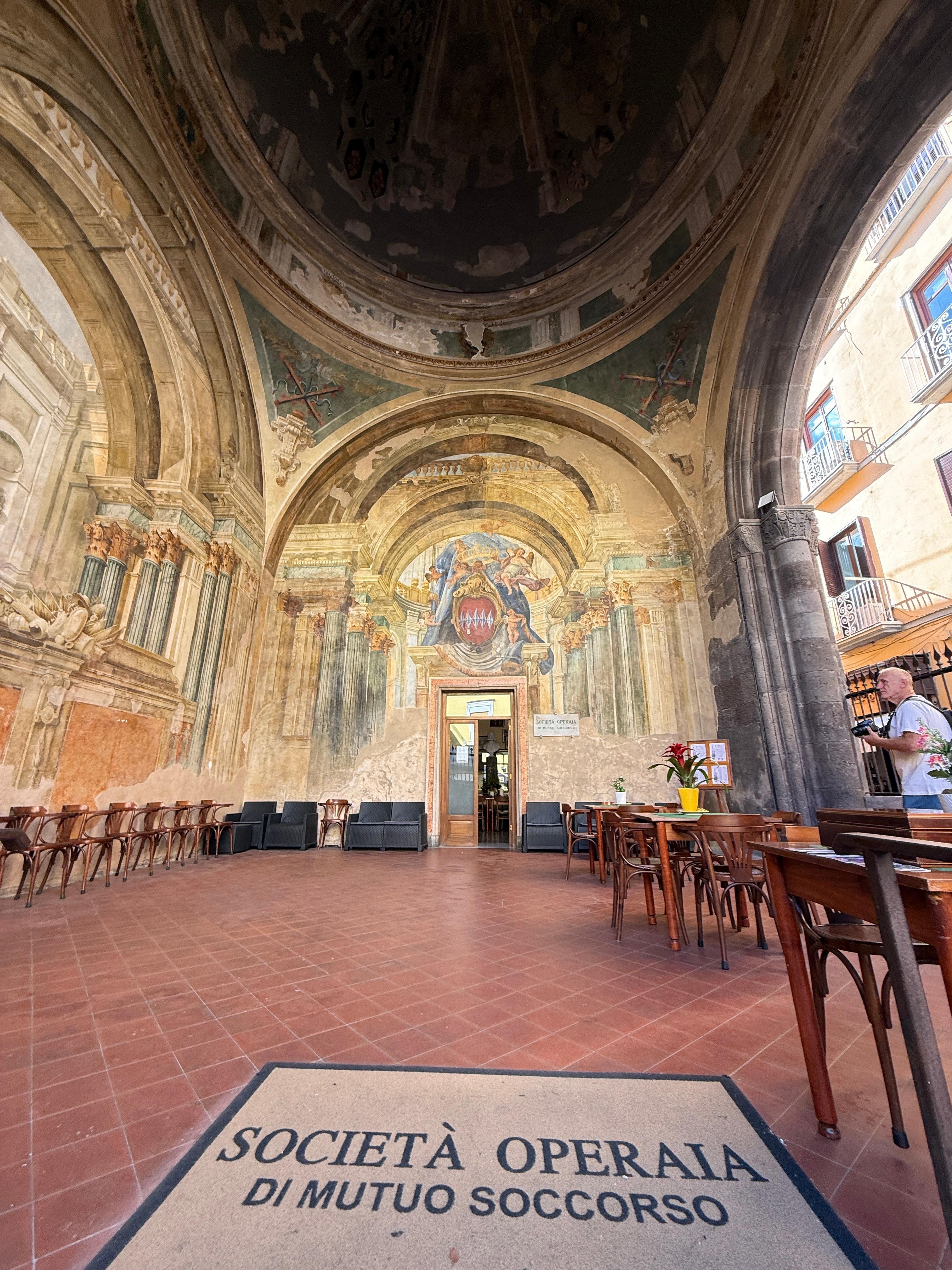 Street in front of hotel