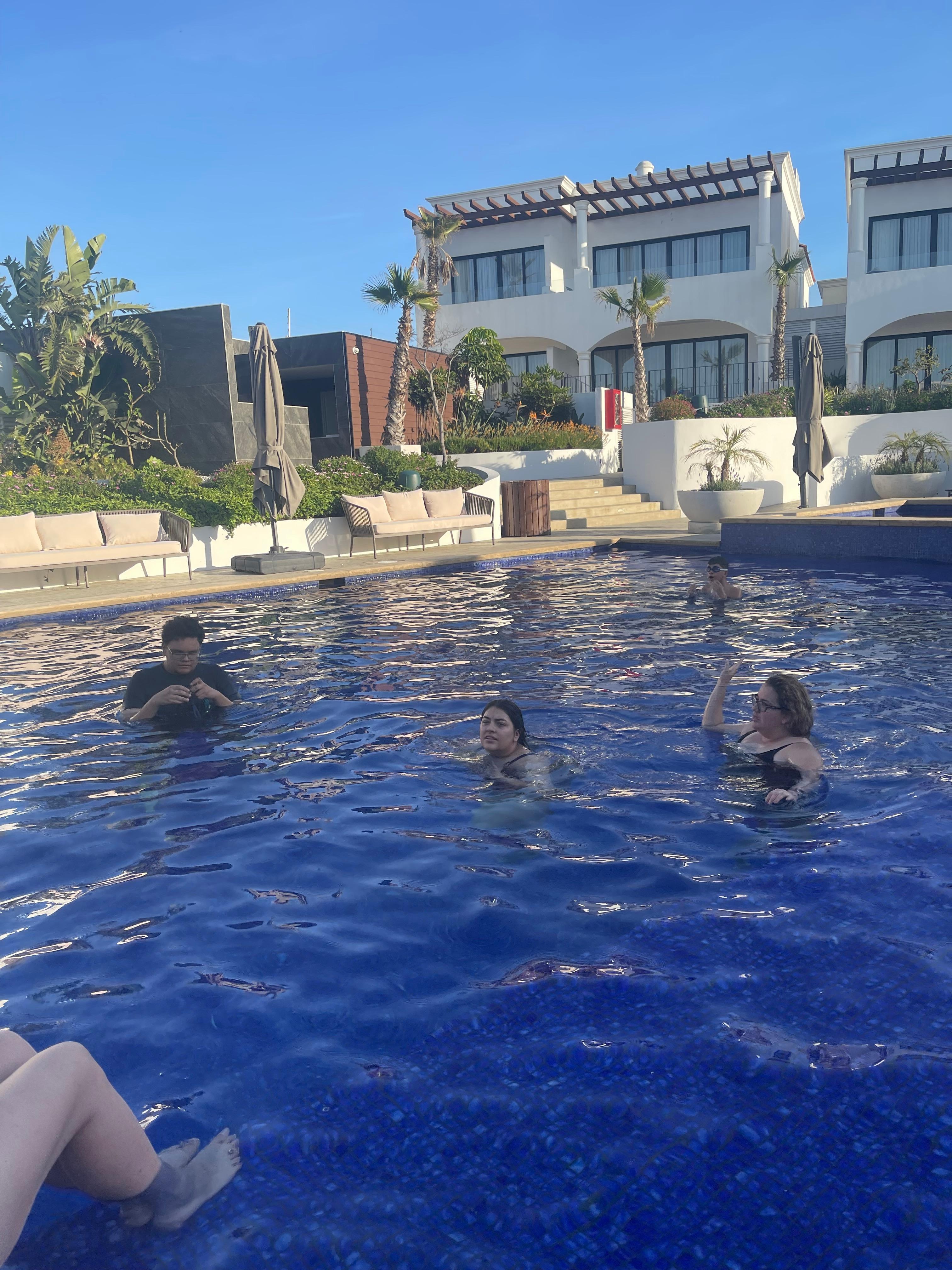 Water temp was perfect 