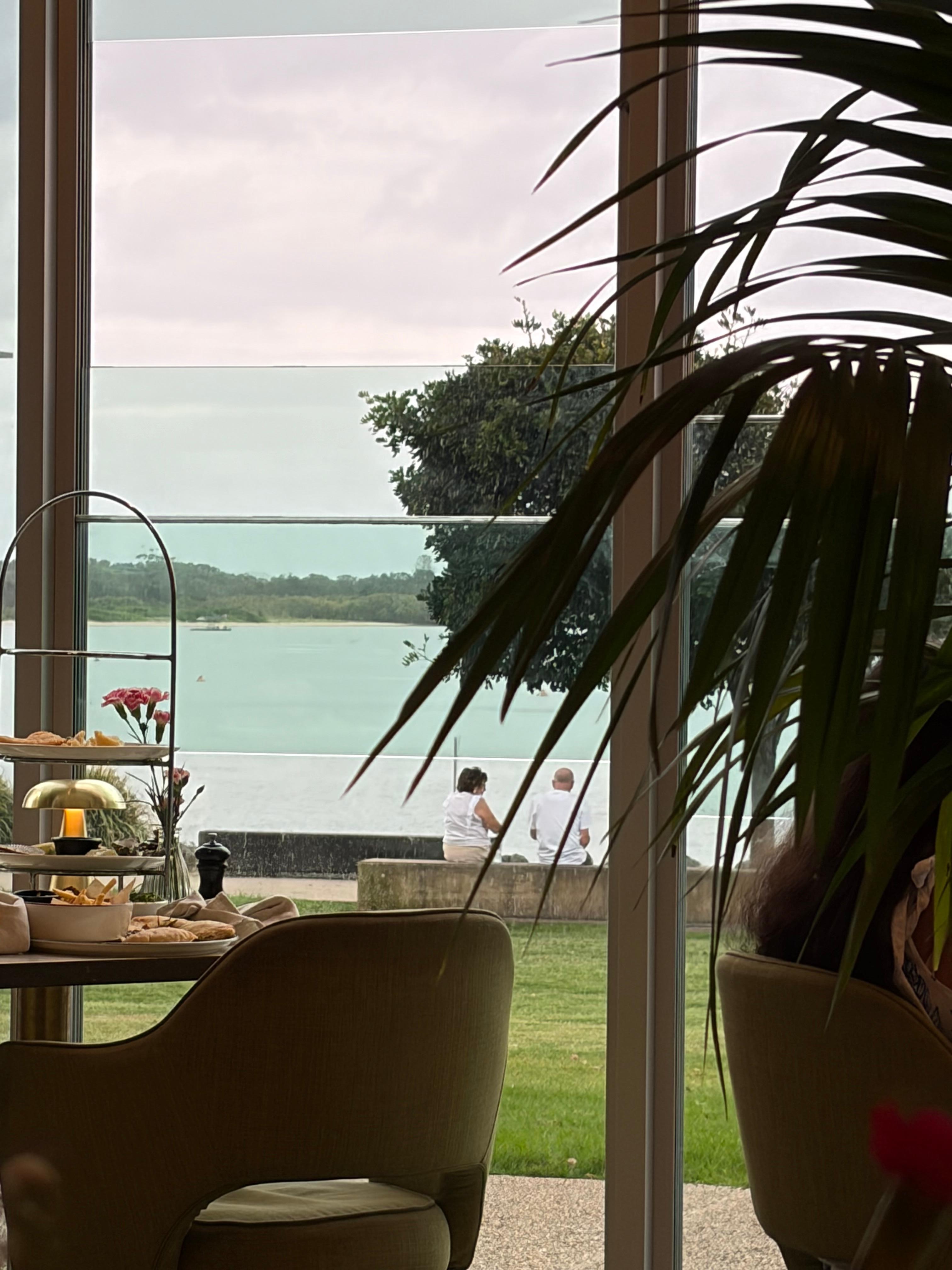 View from Zebu restaurant 