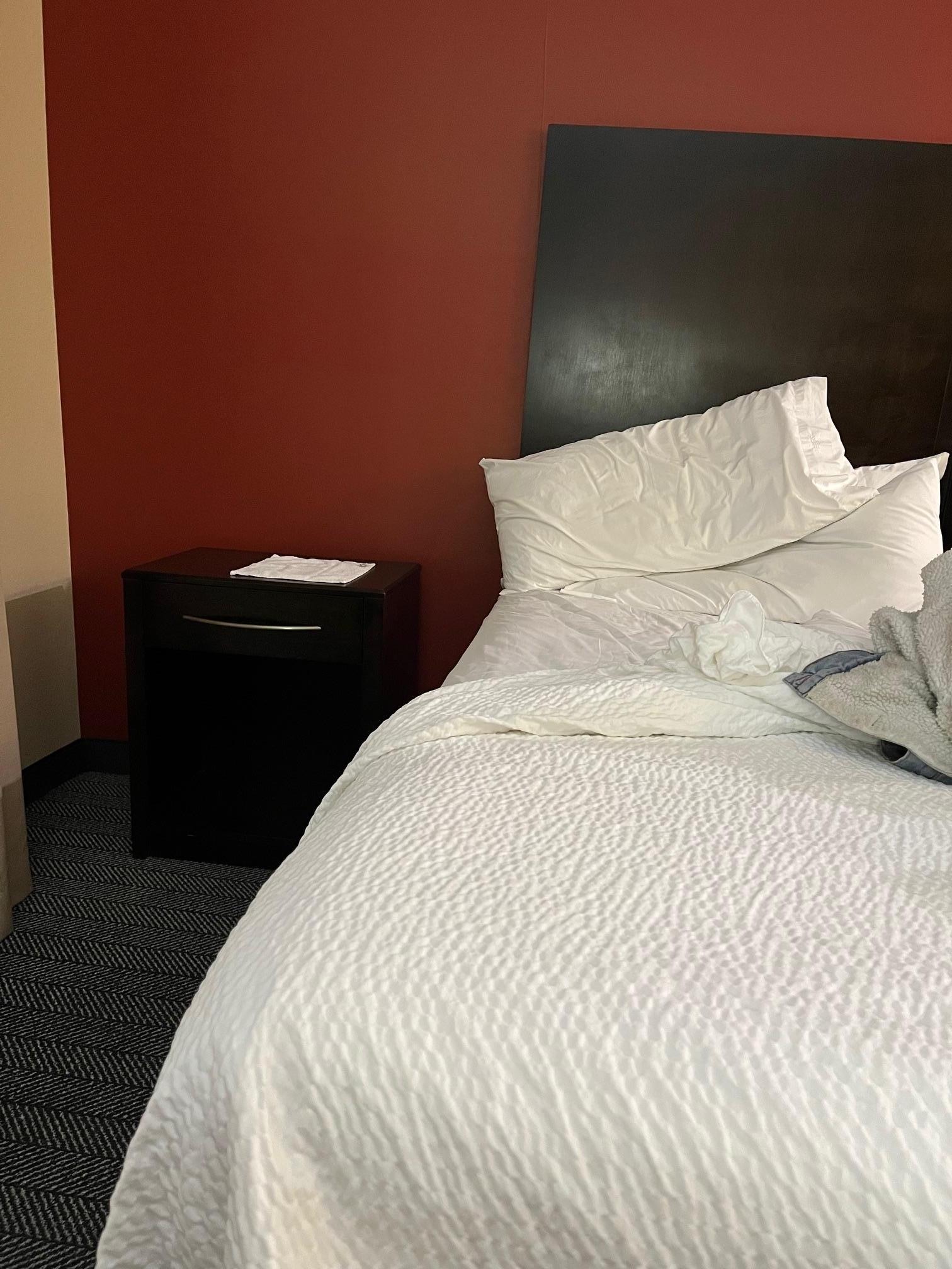 Standard king-size with jacuzzi tub.