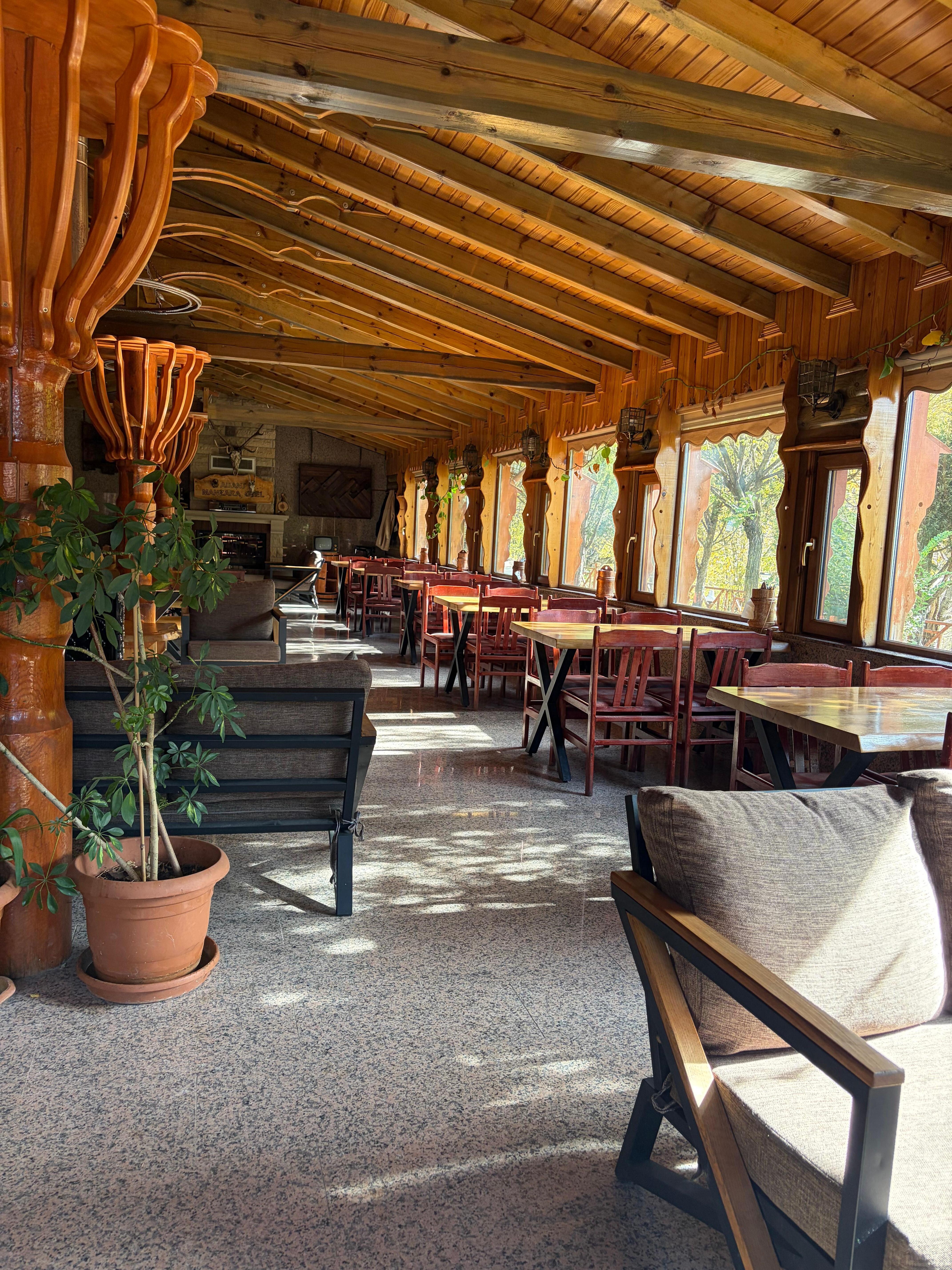 yemek ve dinlenme alanı