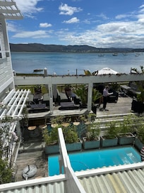 View from our balcony