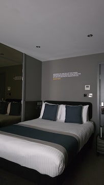 Another bed in the room.