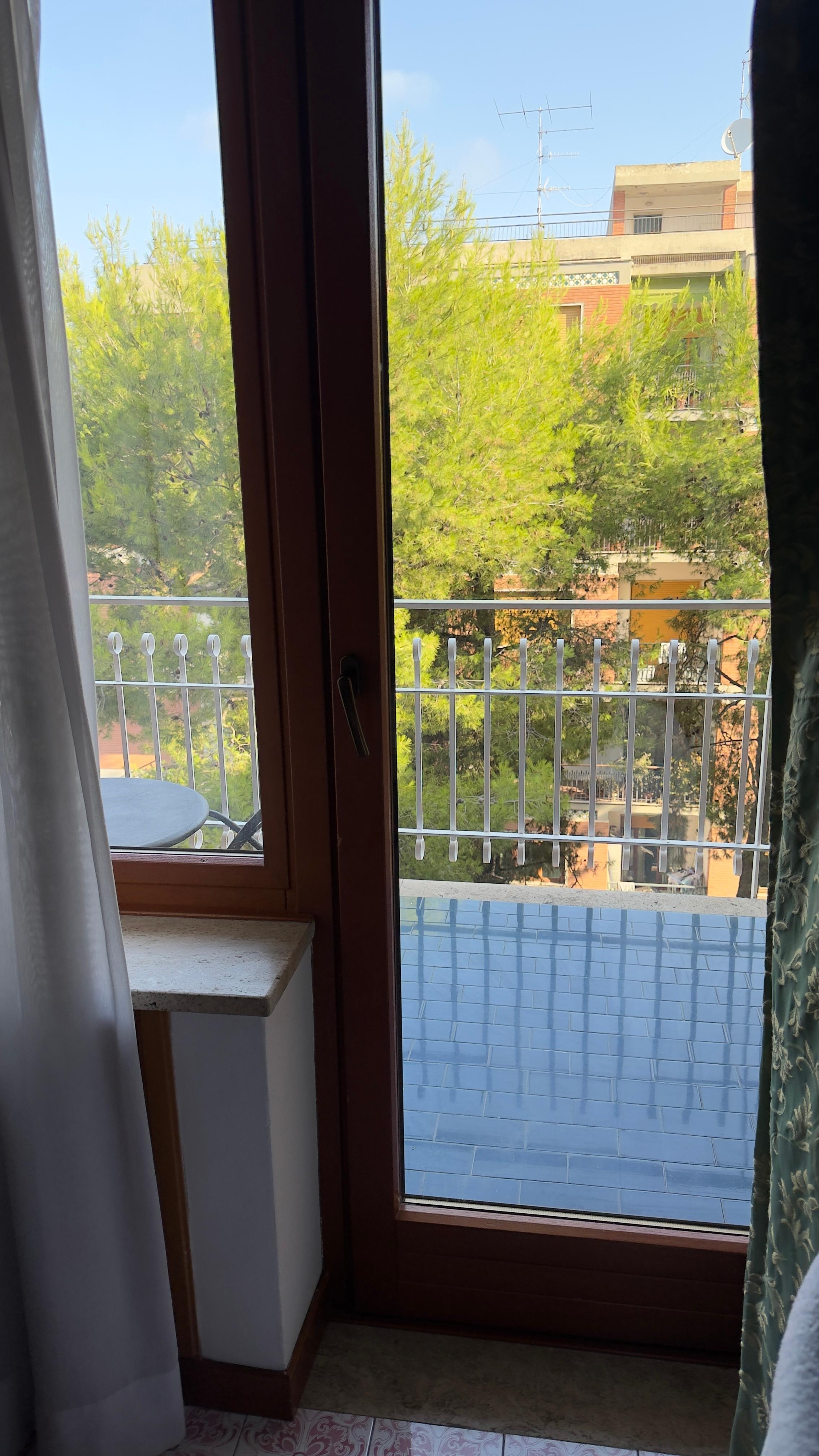 Varanda de vista do quarto 