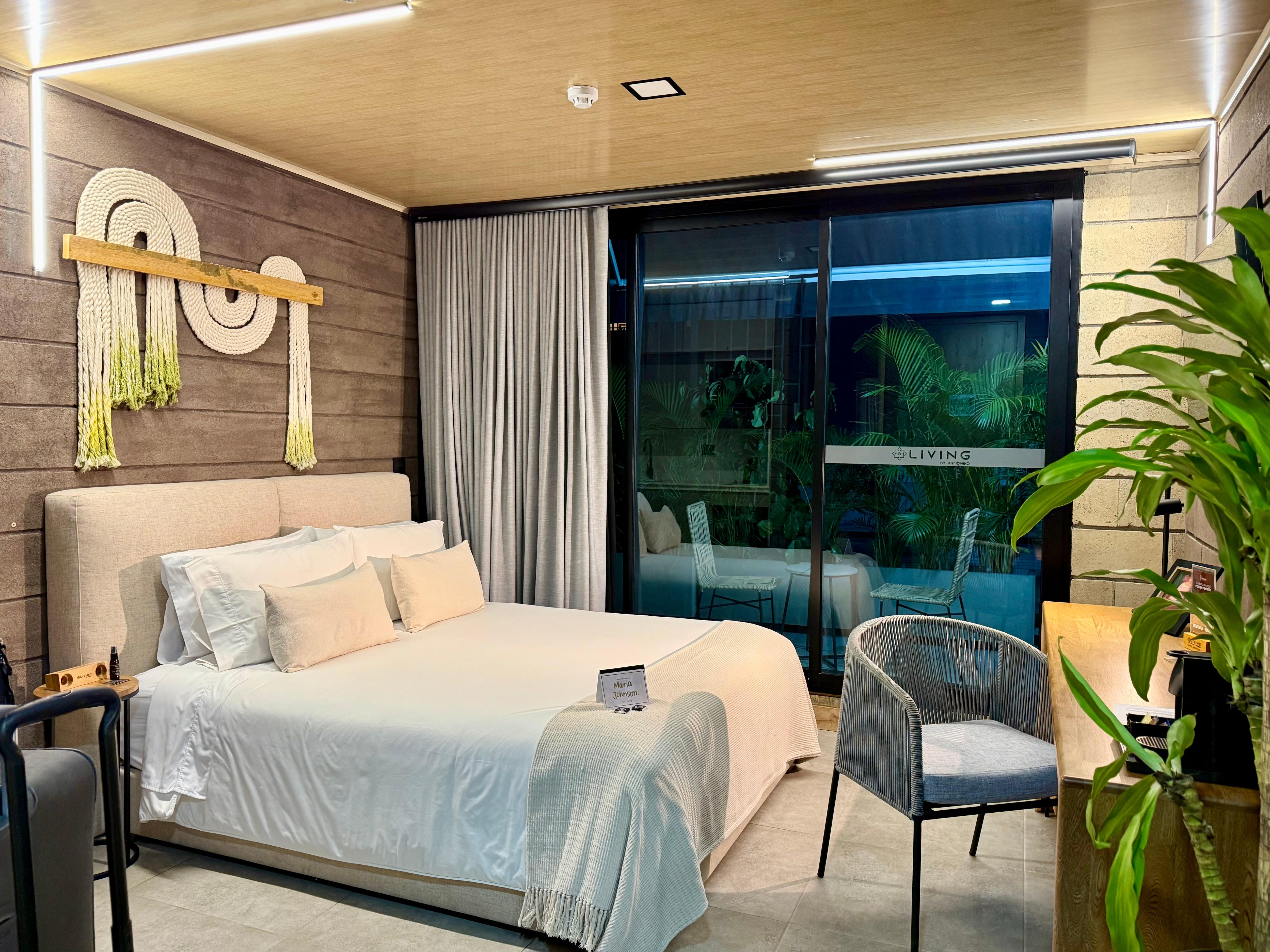 Get a room with a balcony. 