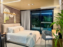 Get a room with a balcony.