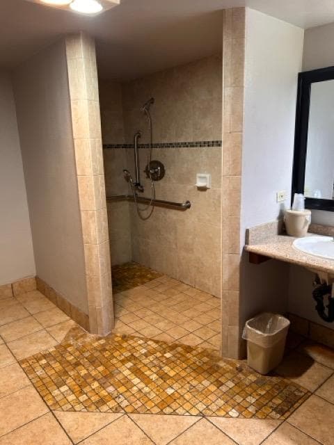 The bathroom's condition doesn't match the online description. It's not remodeled.